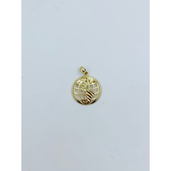 Stampd | Jewelry | K Gold Pendant World Map | Poshmark